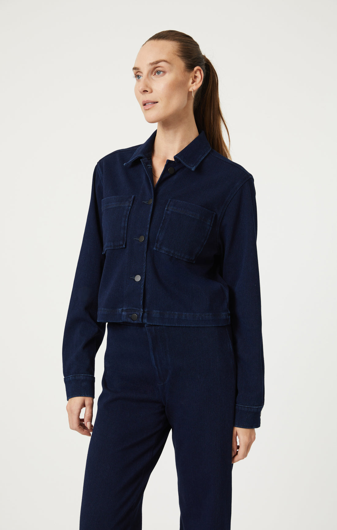 Mavi Women's Shirley Jacket In Dark Move
