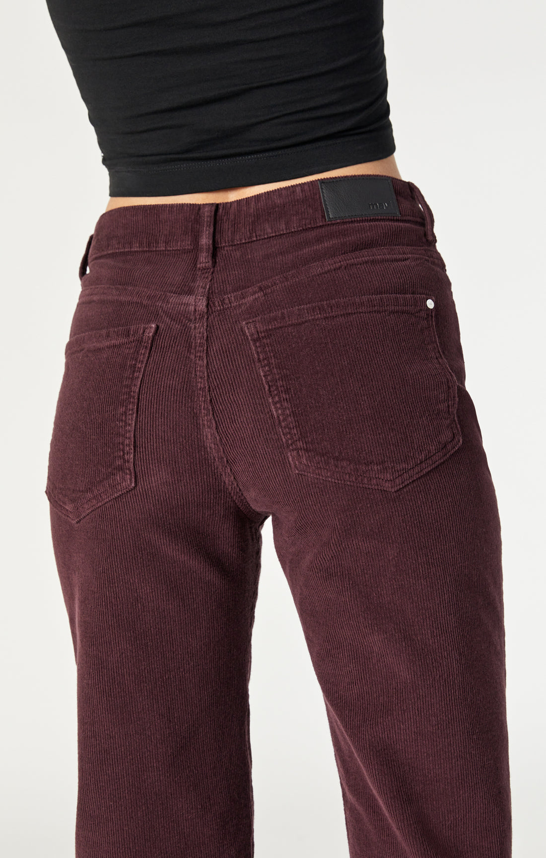 Mavi Women's Victoria Wide Leg In Mahogany Cord