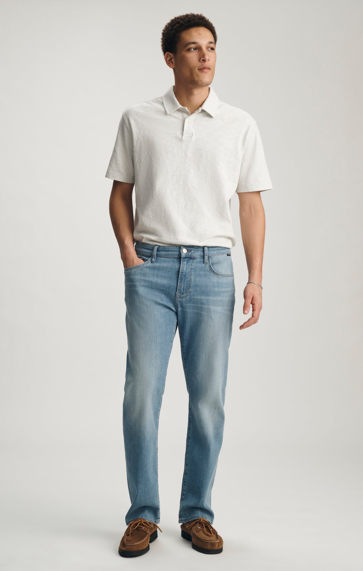 Mavi Men's Zach Straight Leg In Light Brushed Supermove – Mavi Canada